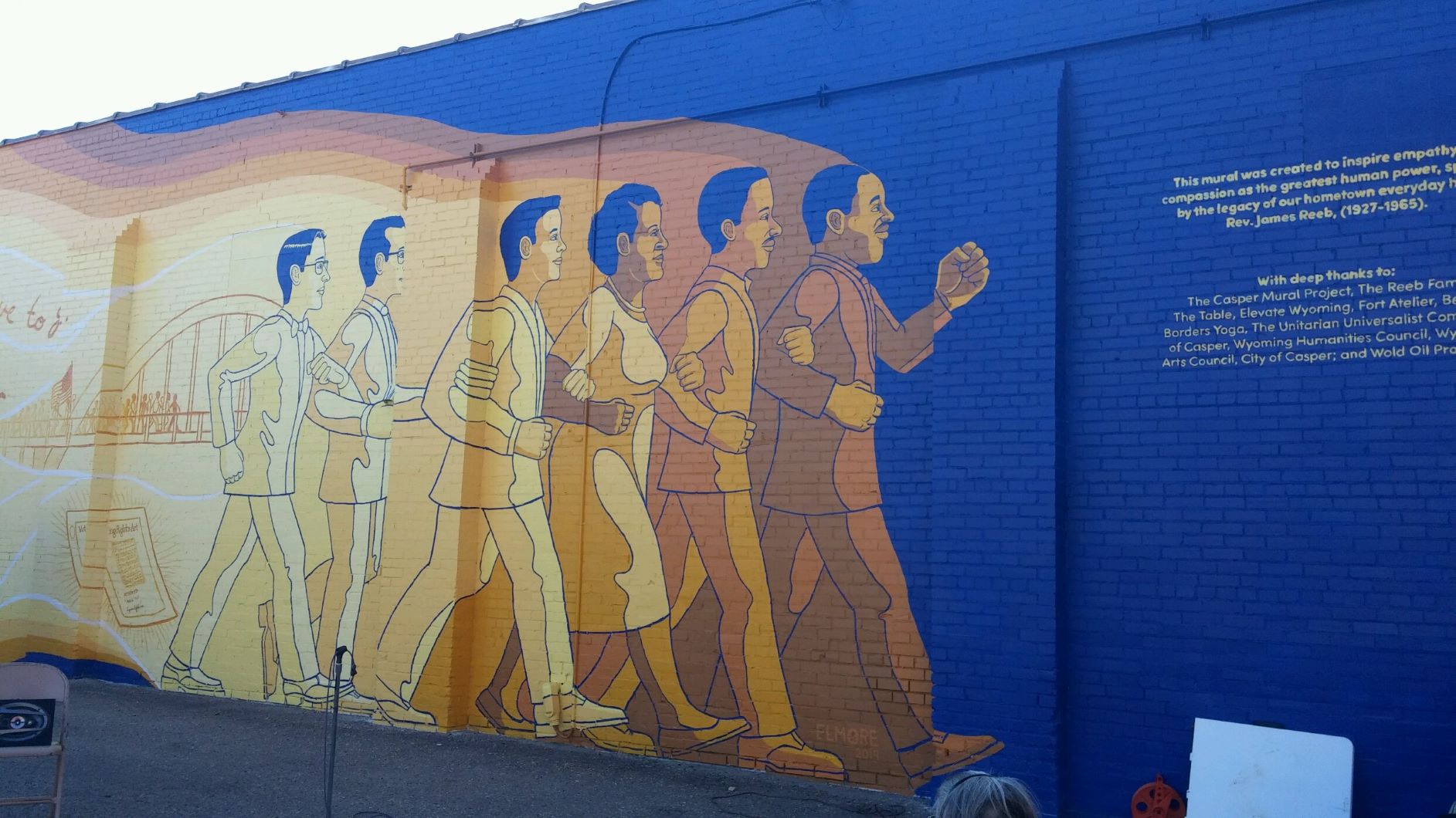 Rev. James Reeb Memorial Mural - Unitarian Universalist Community of Casper